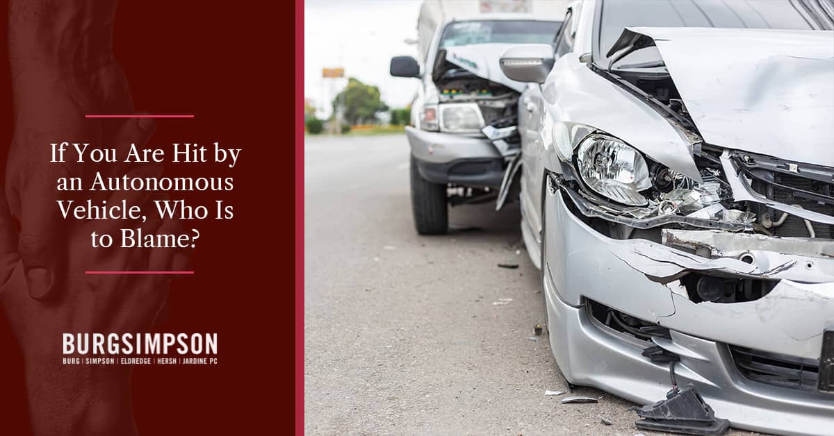 What To Do If You're Hit by an Autonomous Vehicle