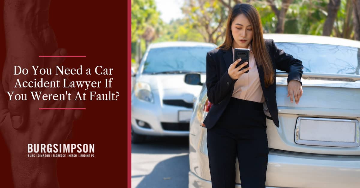 Should I Get a Lawyer for a Car Accident That Wasn't My Fault?