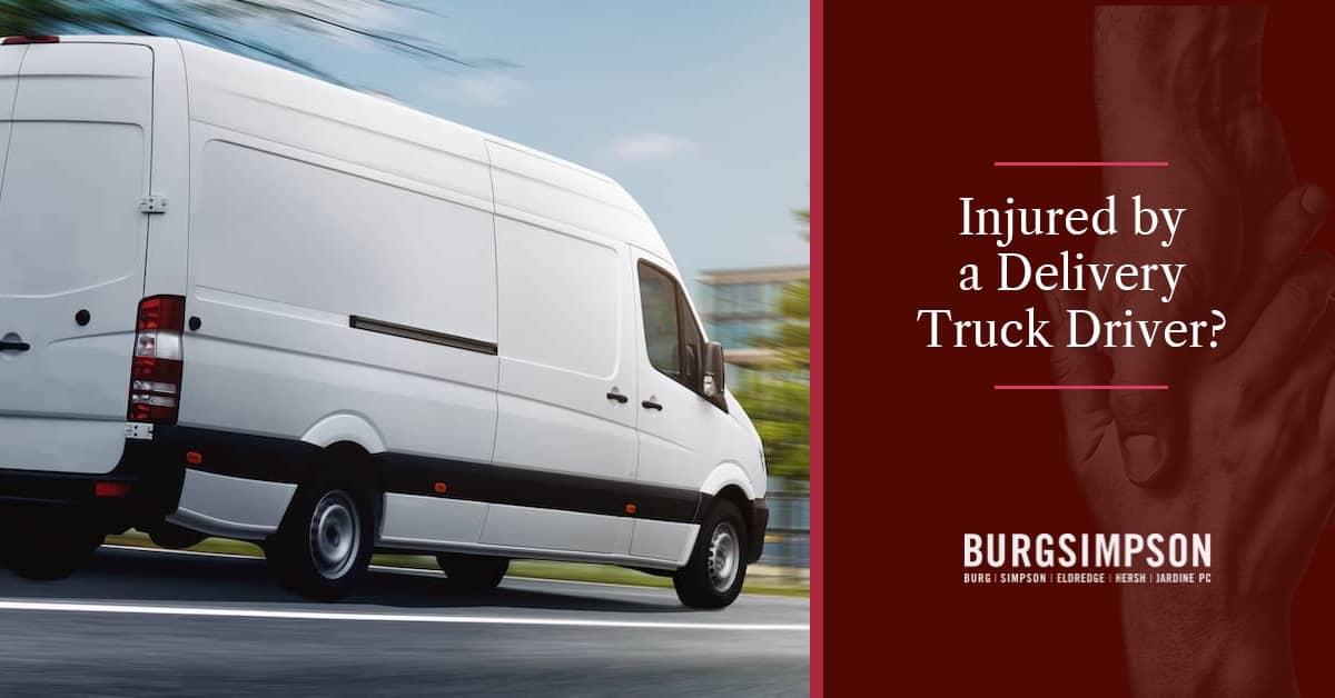 Injured in a Delivery Truck Accident? What You Need to Know